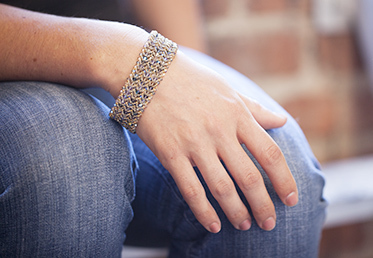 Crystal Cuff Bracelet by Liz Smith - Creativebug