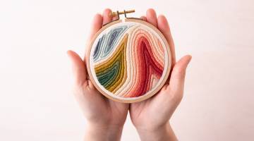 Thread Painting: Embroider Evergreen Trees by Anna Hultin of OlanderCO ...