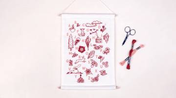 Thread Painting: Embroider Evergreen Trees by Anna Hultin of OlanderCO ...