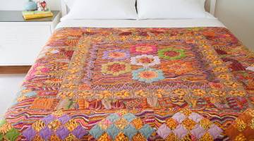 Flying Gosling Baby Quilt by Anna Maria Horner - Creativebug