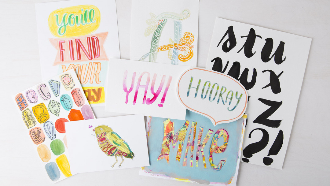 Daily Lettering Challenge: 31 Creative Lettering Ideas with Pam ...
