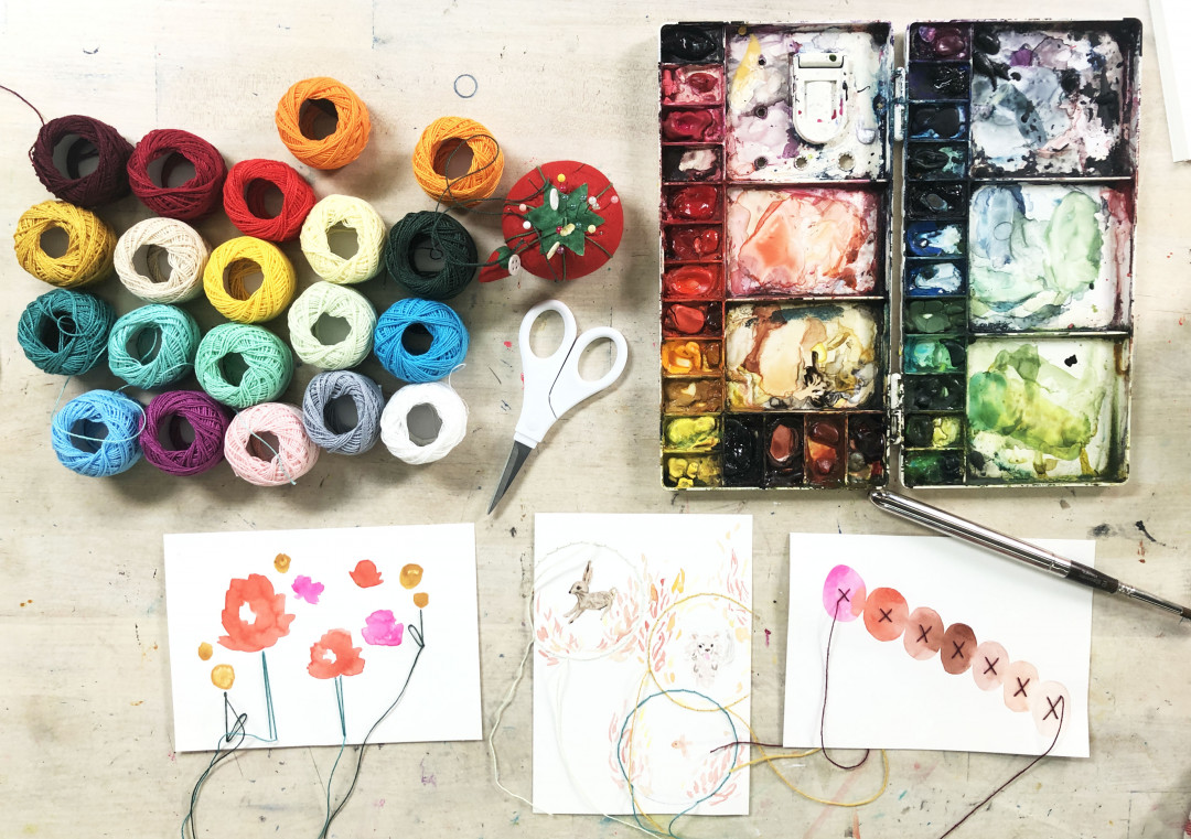 Collaborative Mixed Media by CBTV Live - Creativebug