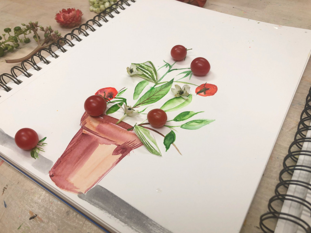 Watercolor Fragments with Kristy Rice by CBTV Live - Creativebug