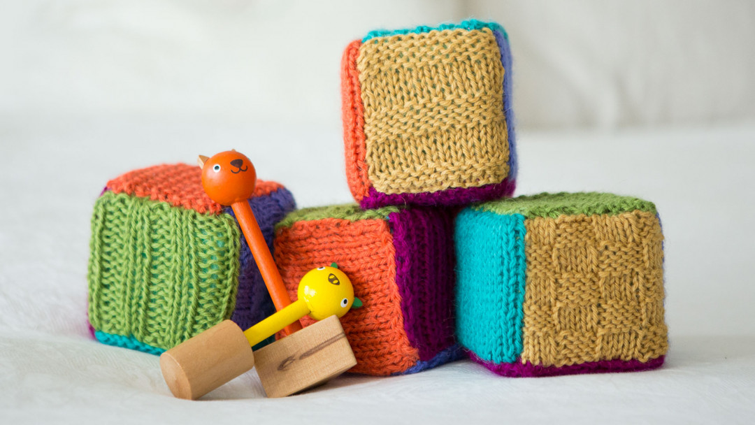 Stitch Sampler Baby Blocks by Melanie Falick - Creativebug
