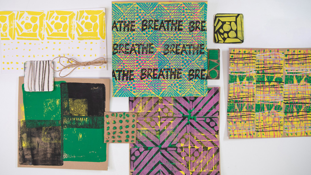 Collagraph: Printing Without a Press by Sarah Matthews - Creativebug