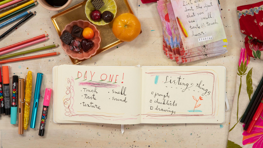 Treasure Hunt Your Writing Style by Lilla Rogers - Creativebug