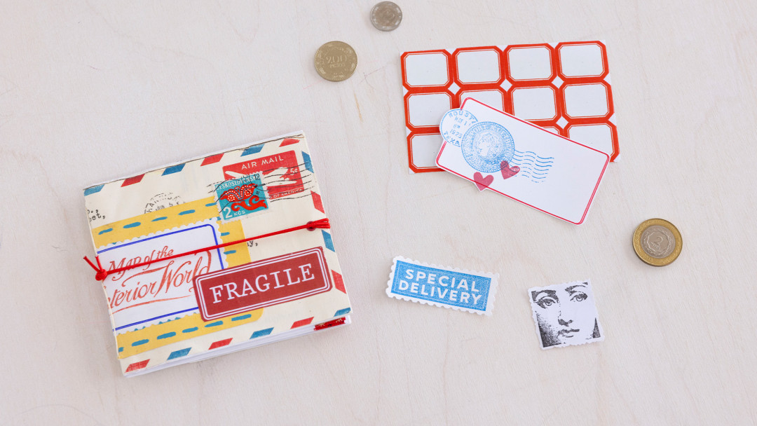 Make a Mail Art Wallet by Bel Mills of Scrap Paper Circus - Creativebug
