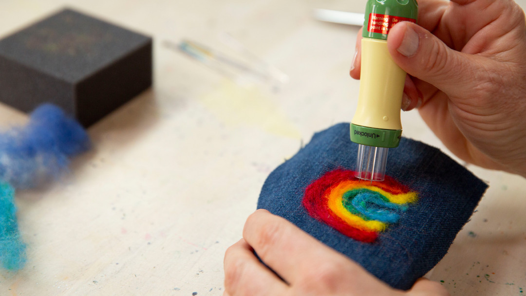 Mending With Wool Felt by Melissa Lang Lytle - Creativebug