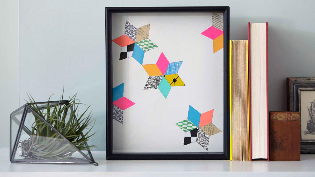 Make a Geometric Paper Collage by Lisa Congdon - Creativebug