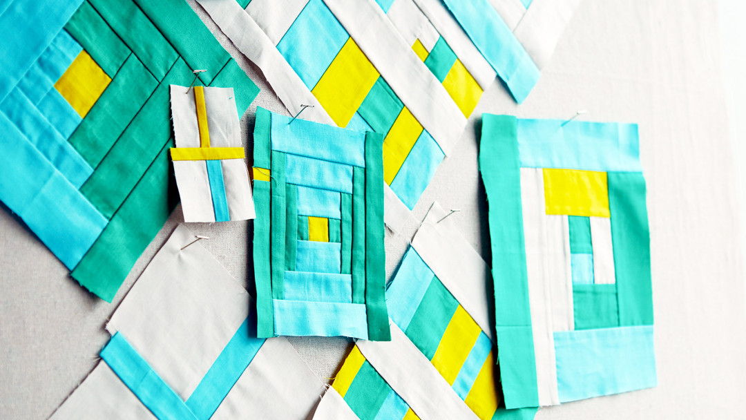 Improvisational Patchwork for Beginners by Heather Jones - Creativebug