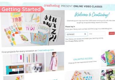 Creativebug Site Tour for Libraries by Creativebug - Creativebug